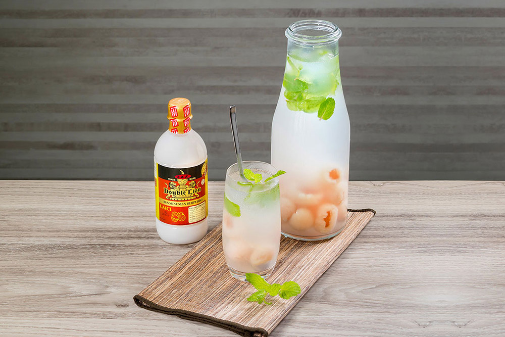 Tangy Lychee Soda - K.H.H. DOUBLE LION FRUIT JUICE MANUFACTURING SDN. BHD.